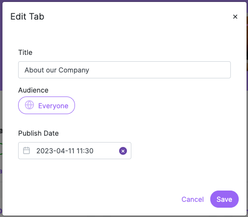 Mega Menu – Workvivo Help Center