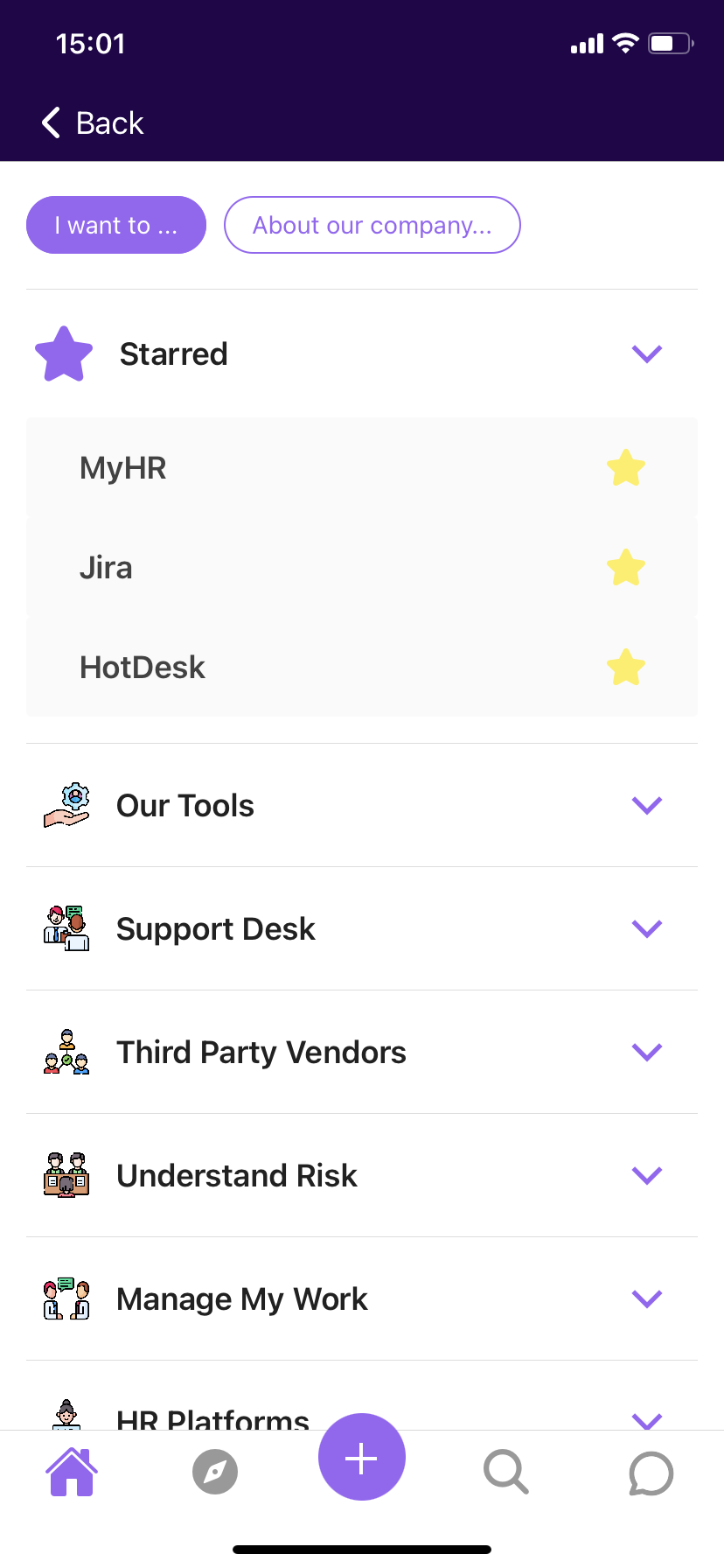Mega Menu – Workvivo Help Center