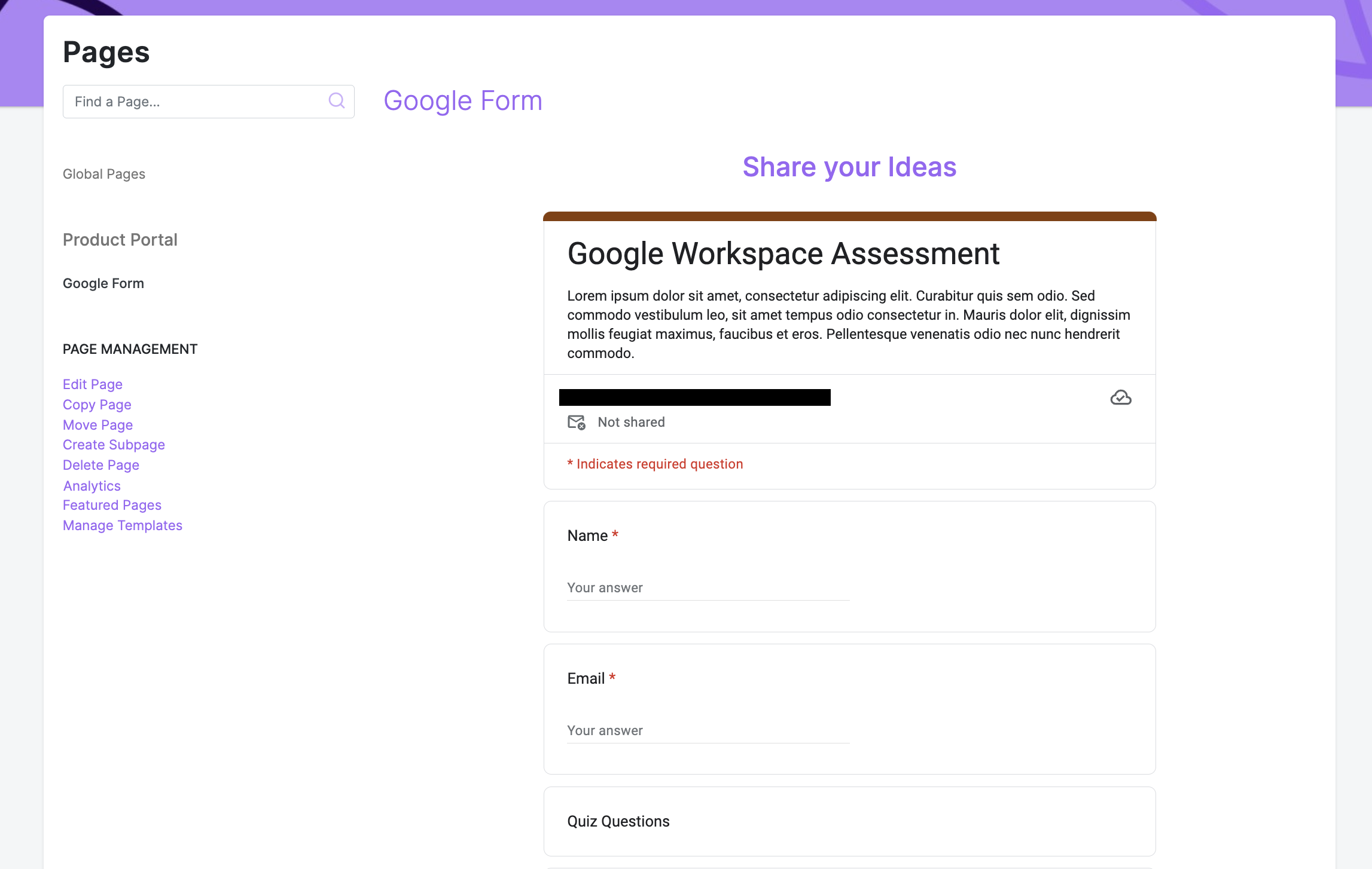 Embedding iFrames – Workvivo Help Center