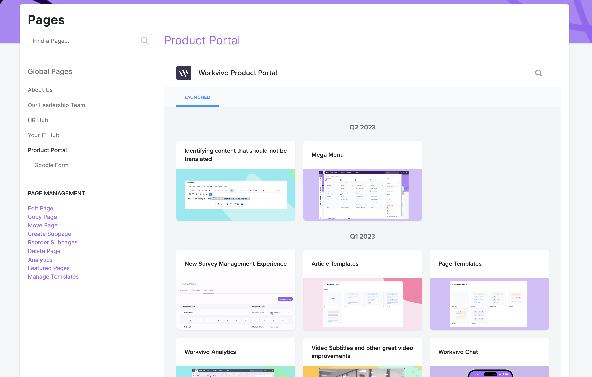 Embedding iFrames – Workvivo Help Center