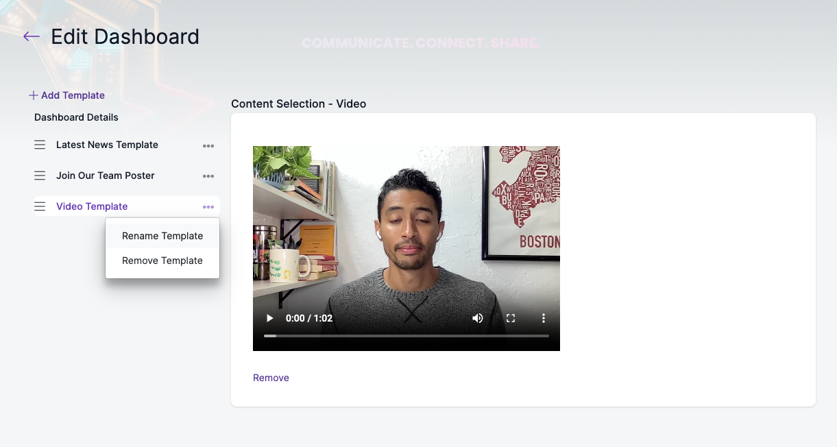 Workvivo TV Templates – Workvivo Help Center