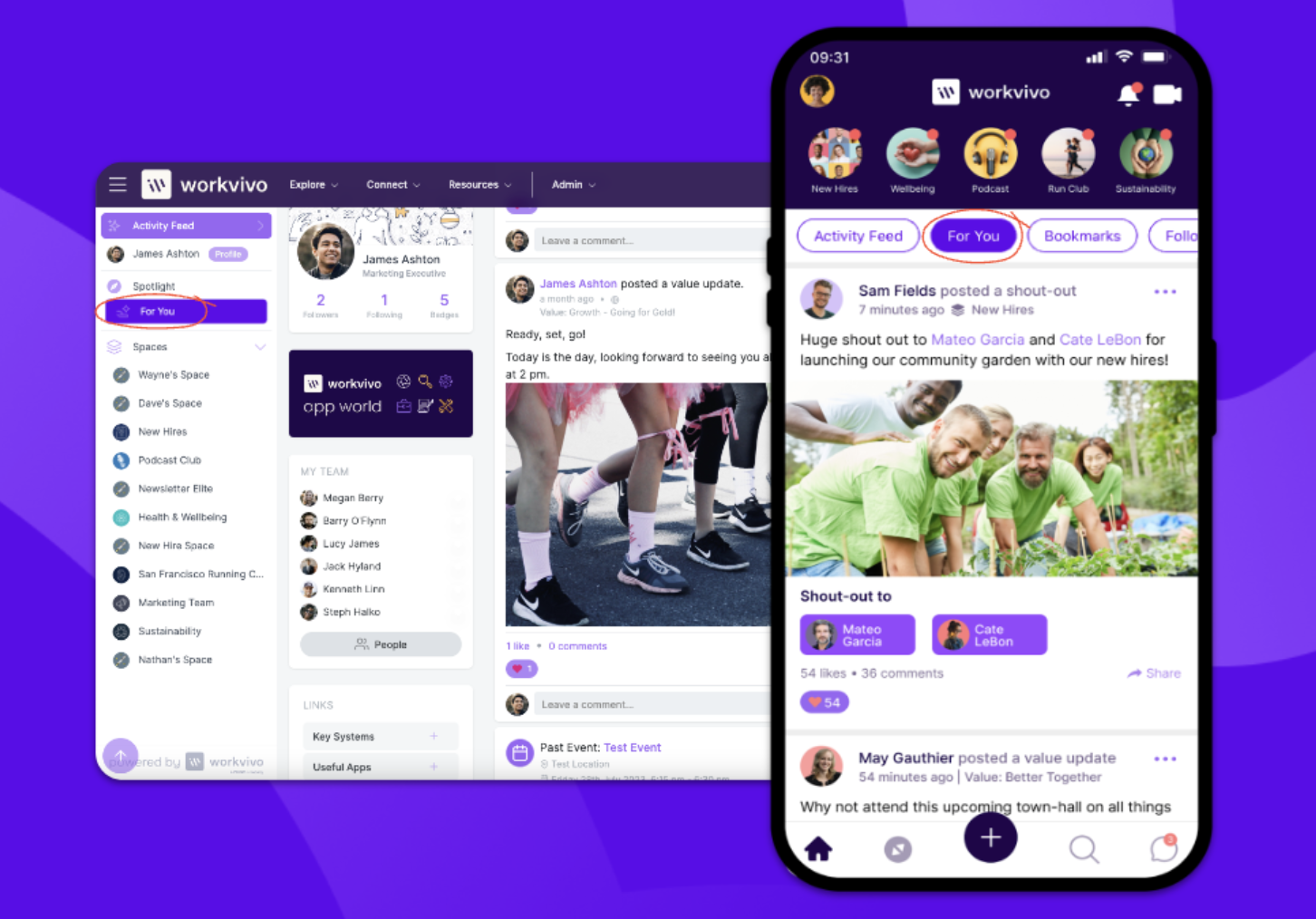 Smart Feed – Workvivo Help Center