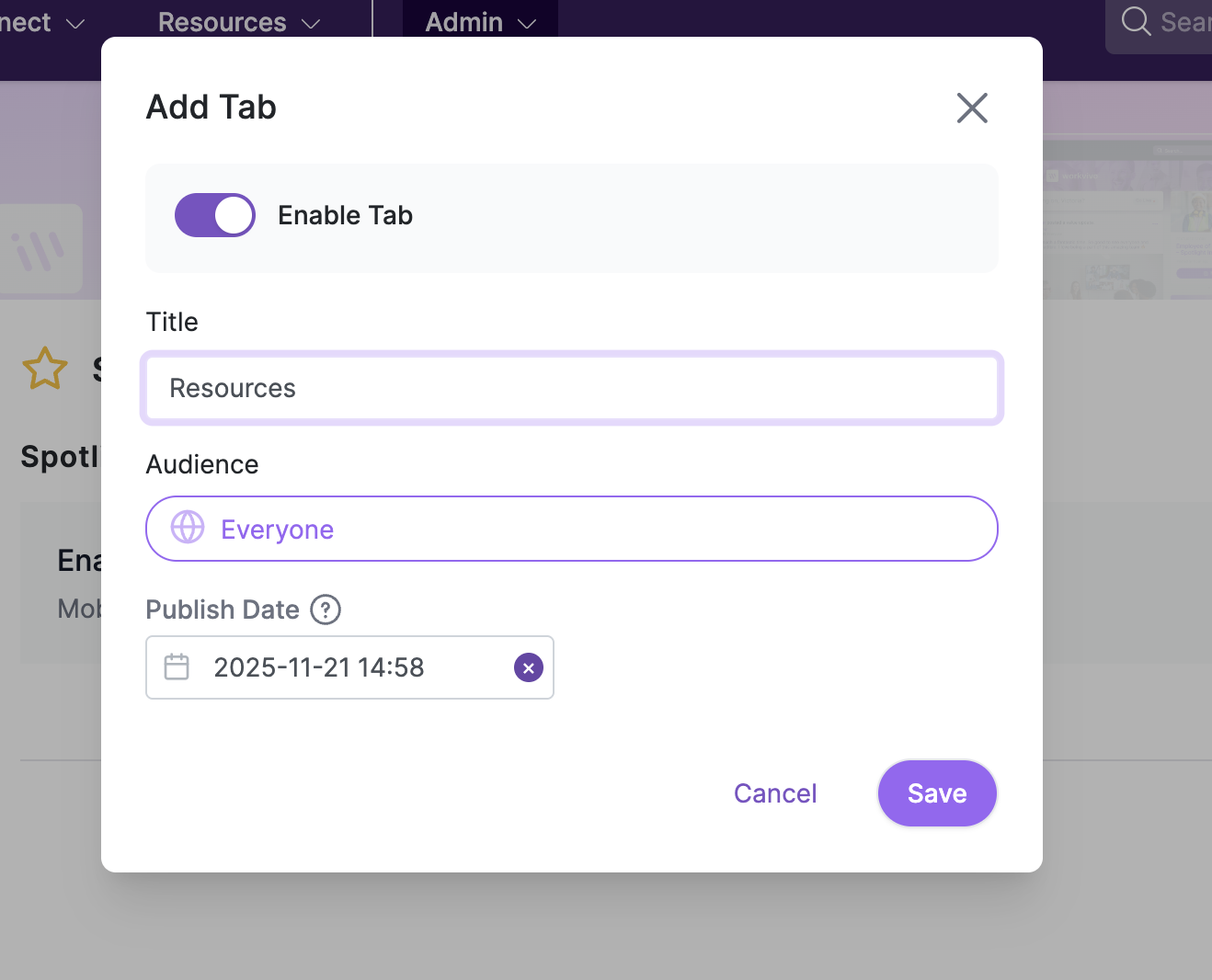 Customizable Spotlight Mobile Widgets – Workvivo Help Center & Customer ...
