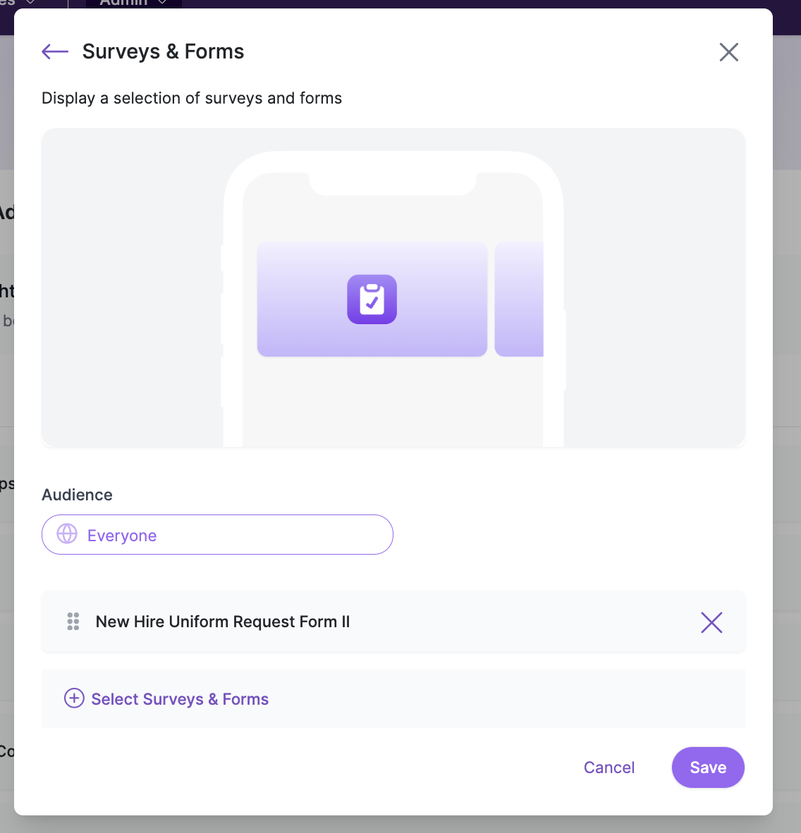 Customizable Spotlight Mobile Widgets – Workvivo Help Center & Customer ...
