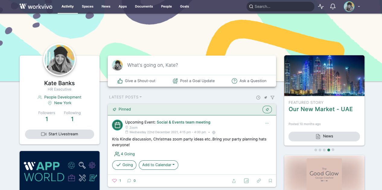 Creating and Managing Events – Workvivo Help Center