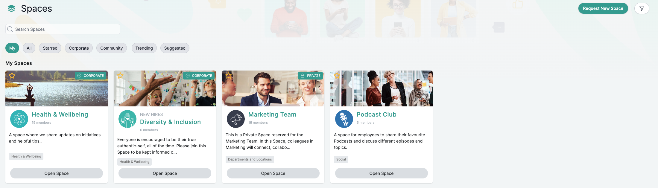 Space Creation Approval Process – Workvivo Help Center